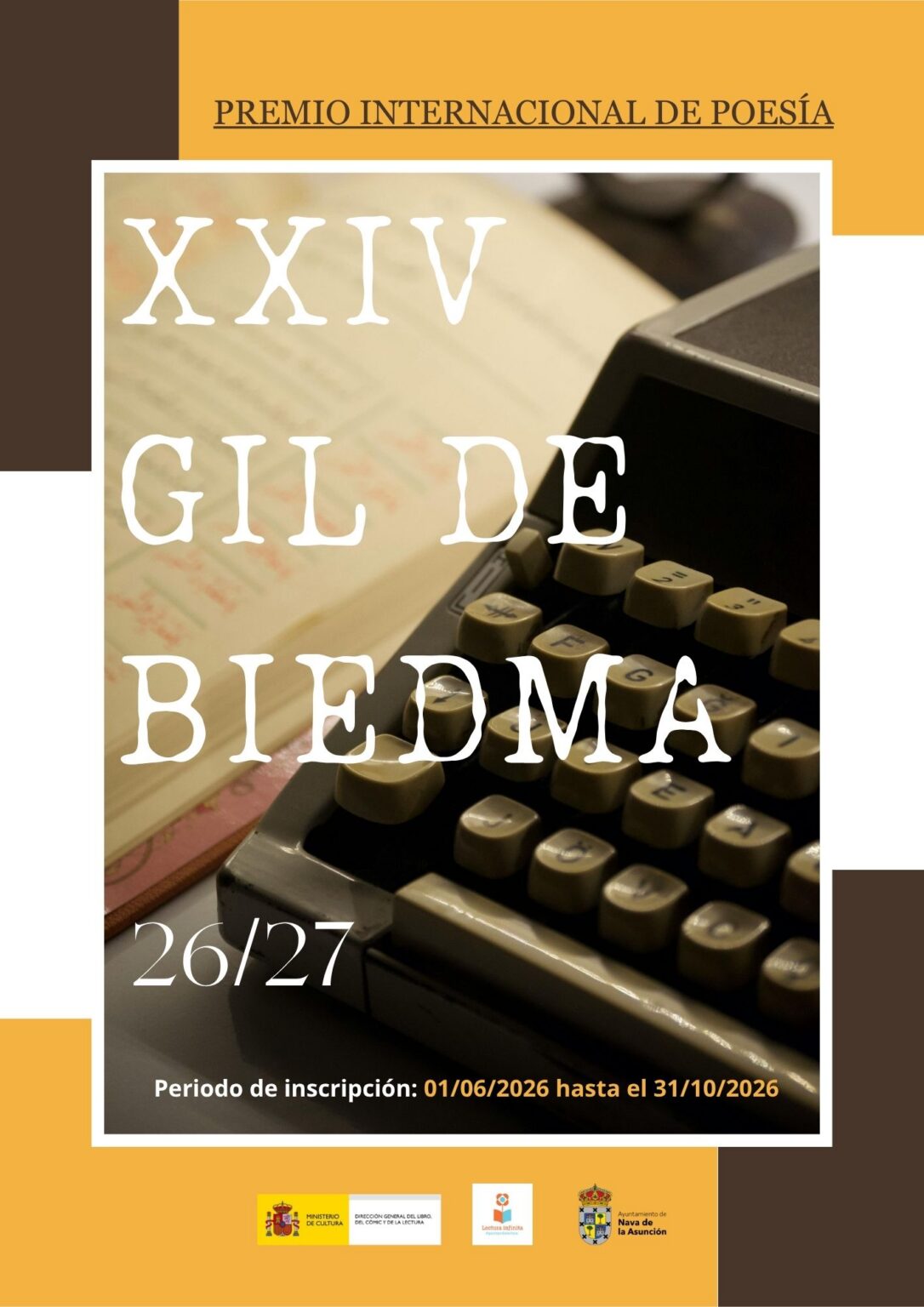 BASES XXIV PREMIO POÉTICO INTERNACIONAL - Ayuntamiento de Nava de la ...